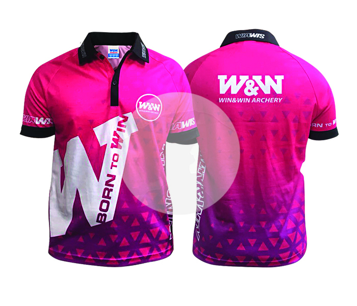 Win&Win T-Shirt Official Archer 2017 Pink - Archers Delight Archery Supply